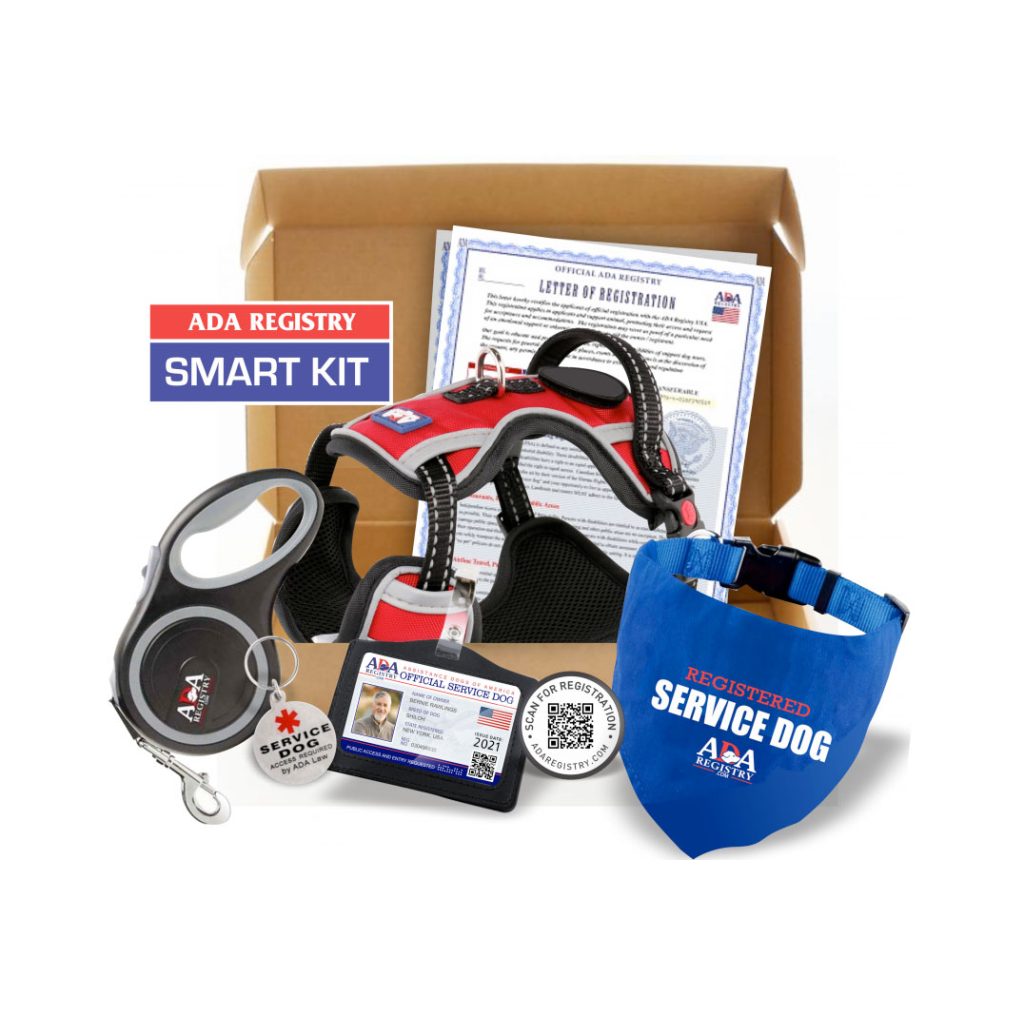 ADA REGISTRY SMART KIT - Instant Service And Support Dog Documents