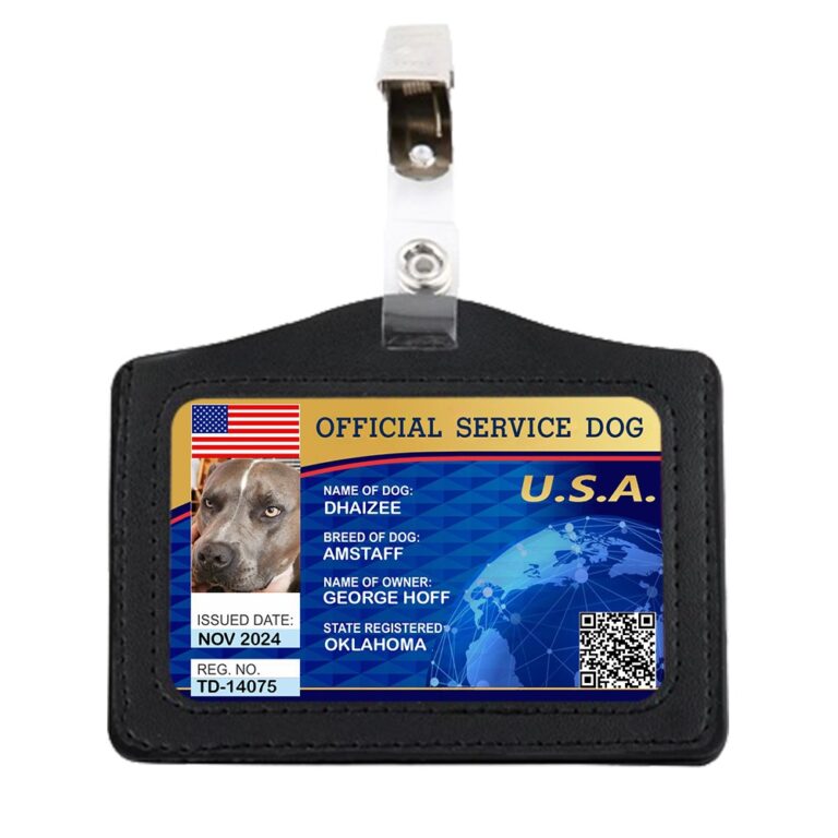 ID CARD HOLDERS - Instant Service & Support Dog Documents