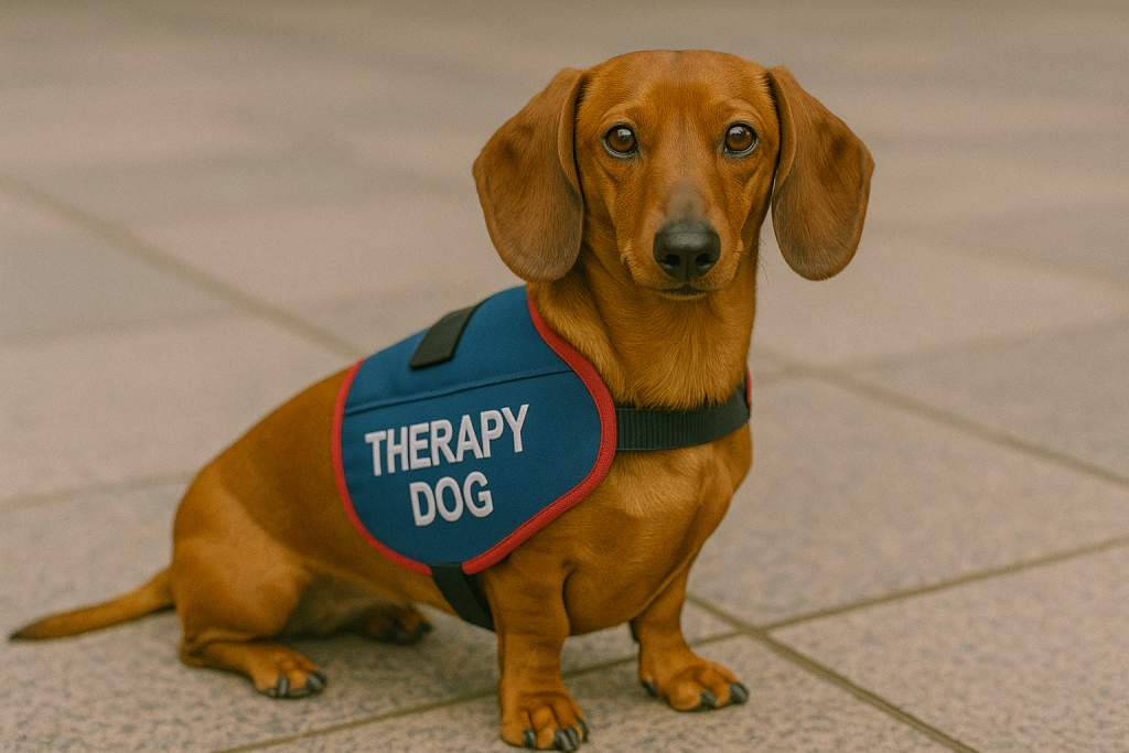 Dachshund as a Therapy Dog - Instant Service And Support Dog Documents