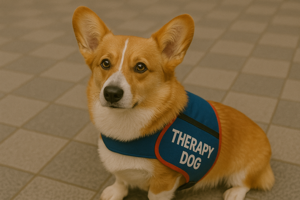 Pembroke Welsh Corgi as a Therapy Dog - Instant Service And Support Dog ...